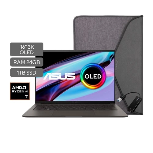 ASUS Zenbook S16 2024 | Notebook Premium con IA y OLED 3K