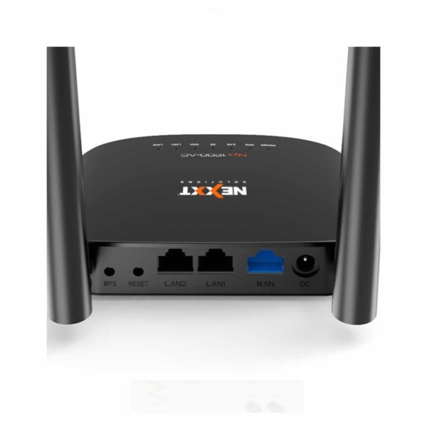 Enrutador Inalámbrico Nexxt Nyx 1200-AC ARNEL904U1 1200Mpbs 1WAN 2LAN ...